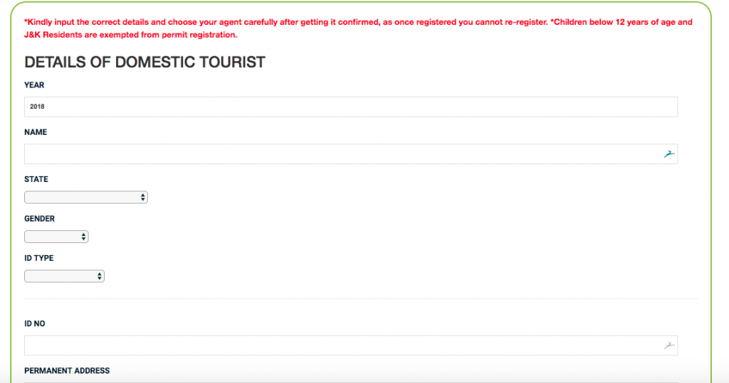 Ladakh Inner Line Permits Online - A Step-by-Step Detailed Guide
