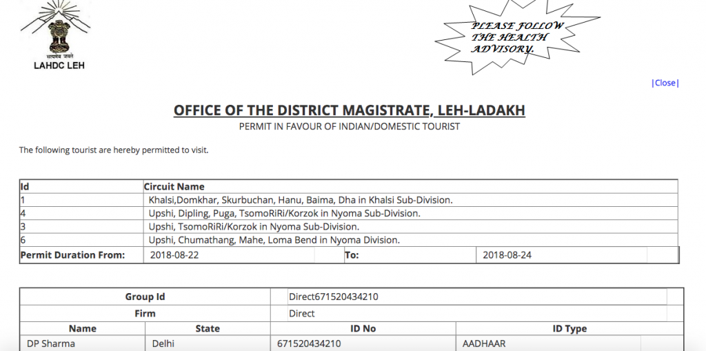 Ladakh Inner Line Permits Online - A Step-by-Step Detailed Guide