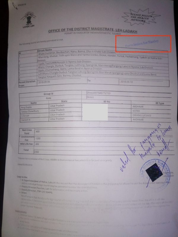 Ladakh Inner Line Permits Online - A Step-by-Step Detailed Guide