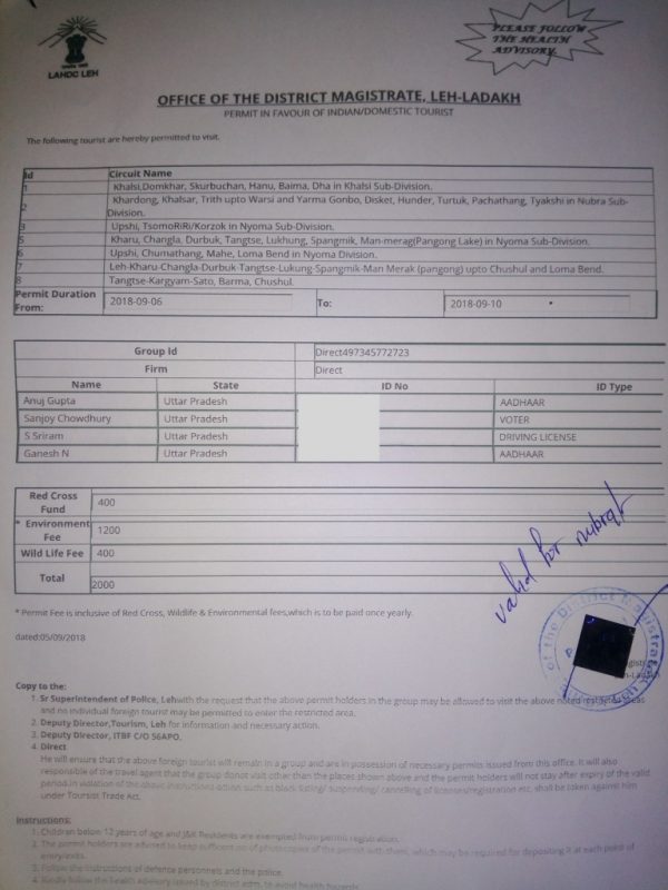 Ladakh Inner Line Permits Online - A Step-by-Step Detailed Guide
