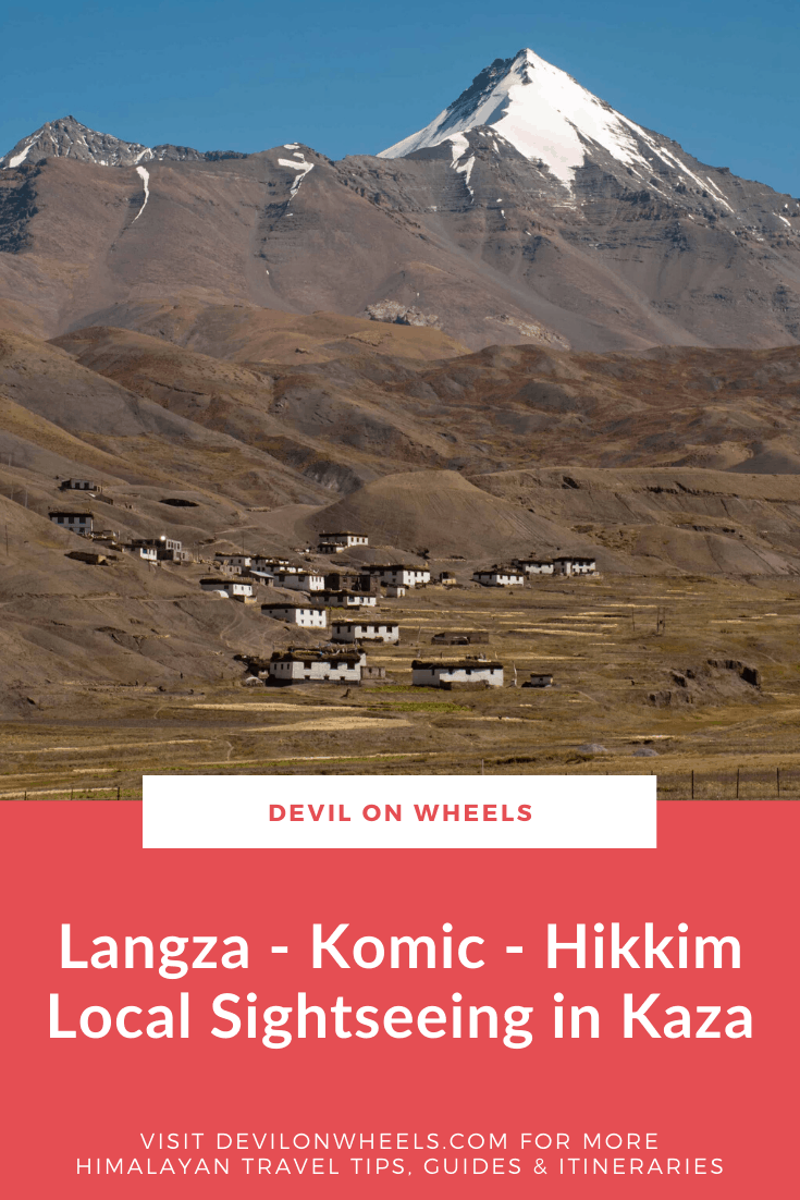 Langza - Komic - Hikkim - Local Sightseeing in Kaza - Discover with Dheeraj