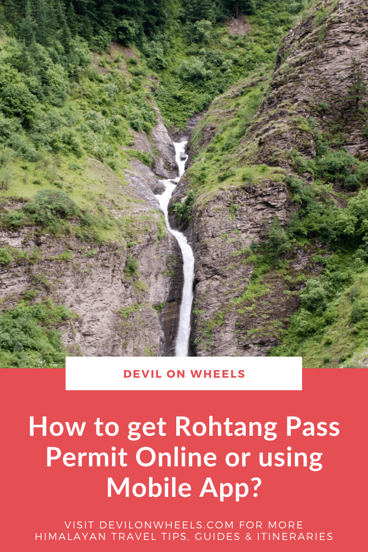 How to get Rohtang Pass Permit Online or using Mobile App in 2022?