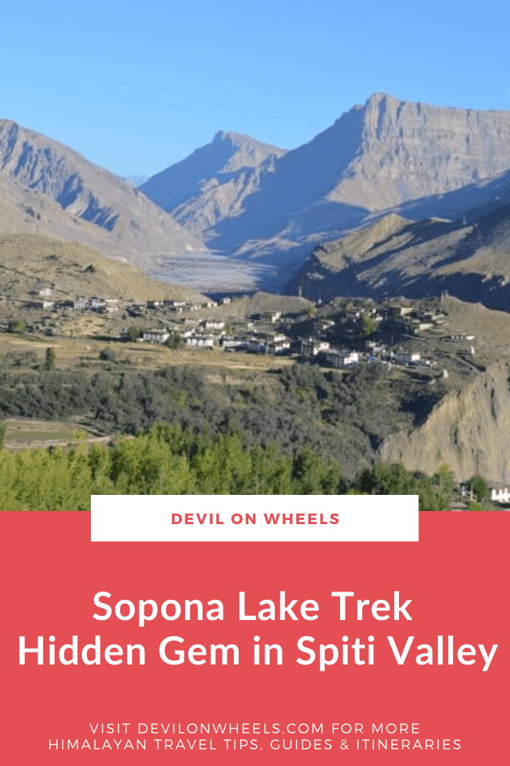 Sopona Lake Travel Guide - An Offbeat Hidden Gem in Spiti Valley